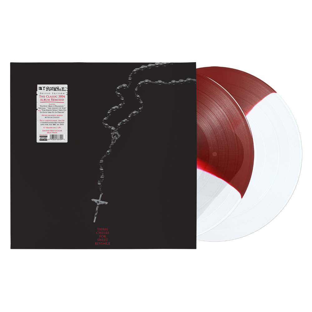 Three Cheers for Sweet Revenge (Deluxe Edition) Red & Clear Split Vinyl ...
